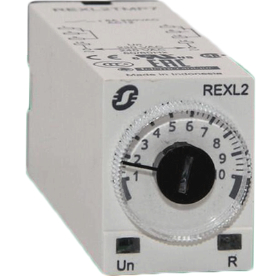 施耐德 REXL2TMP7 时间继电器 AC230V 通电延时 0.1S-100H