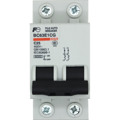 FUJI进口富士 BC63E1CG-2P025 小型断路器 25A 400V