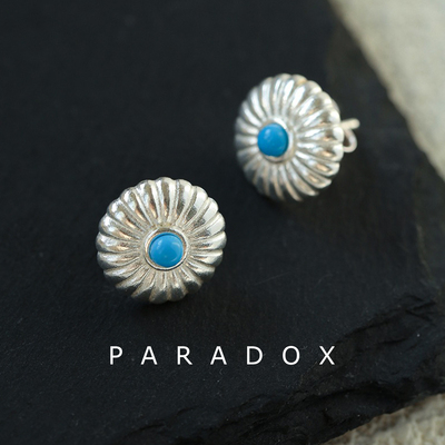 PARADOX日蕊绿松石民族风耳钉