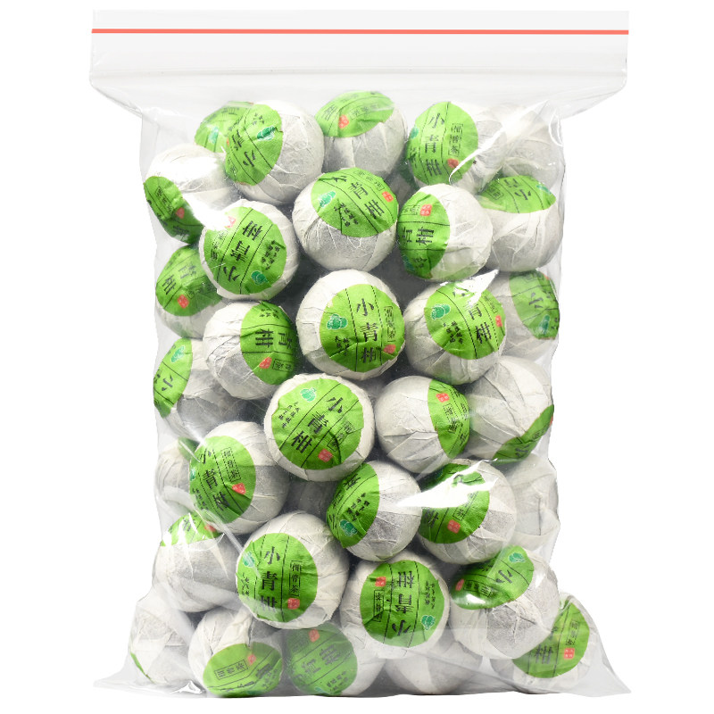 陈一凡 小青柑普洱茶 茶叶陈皮普洱茶正宗生晒新会柑普茶散装500g