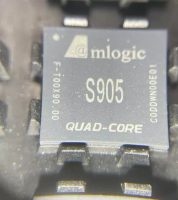 全新原装 S905 Amlogic四核处理器IC 2G存储 超高清4K机顶盒芯片
