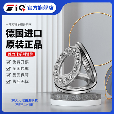 德国进口EIQ平面推力球轴承52411 52412 52413 52414 52415 52416