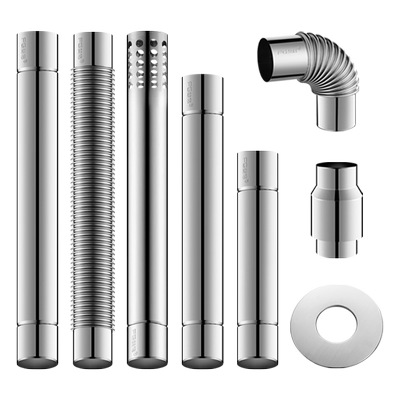 FEGEER/斐格6cm排烟管加厚耐热