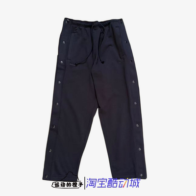 Nike/耐克 加绒保暖 詹姆斯男子直筒排扣篮球运动长裤 FZ1037-010