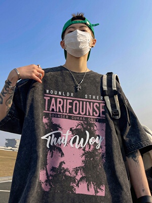 短袖潮青少年t恤男夏季28