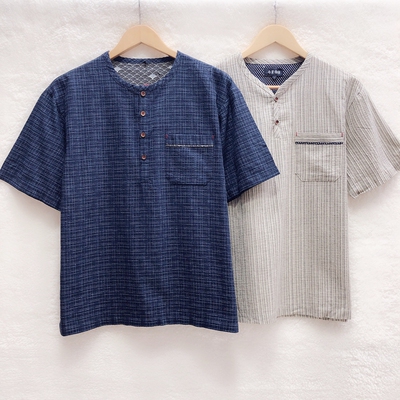 春夏新品透气棉布单身家居服