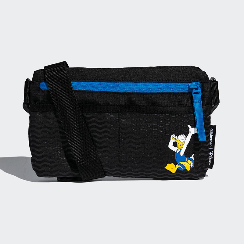 Adidas/阿迪达斯正品新款 neo Disney唐老鸭男女运动包GK3354_虎窝淘