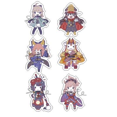 动漫游戏周边FATE系列FGO/FATE GRAND ORDER冲田透明亚克力挂件