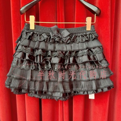 （小魔女）FF25D11SS102原1995Lfam拉飞姆25冬绣花层叠半身裙