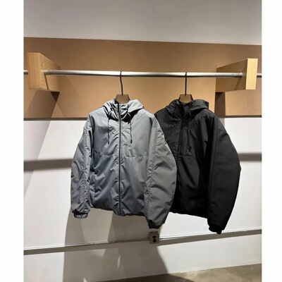 90白鸭绒【加厚排骨双面穿】松弛休闲轻量化巨保暖羽绒服男