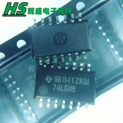 贴片 SN74LS06NSR 74LS06 SOP14 5.2MM中体 缓冲器芯片 进口原装