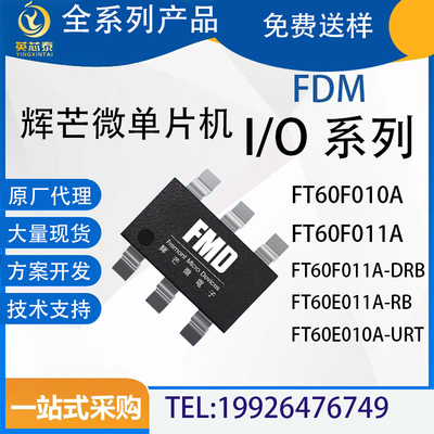 辉芒微IO芯片单片机FT60F010A