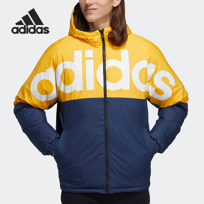 Adidas/阿迪达斯正品Neo 男女同款双面穿保暖羽绒服H45285