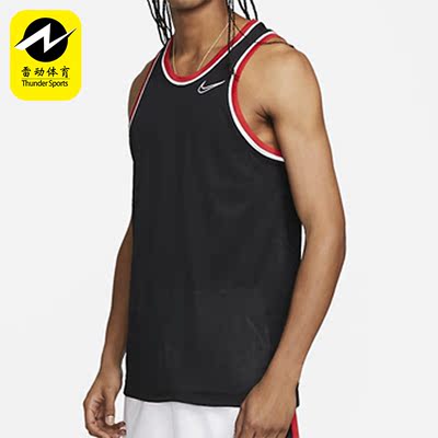 Nike/耐克正品圆领男子透气宽松舒适休闲运动无袖背心 DB2081-011