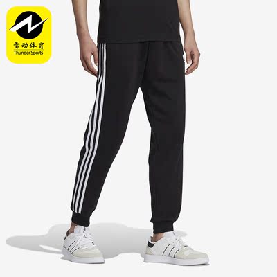 阿迪达斯透气运动长裤