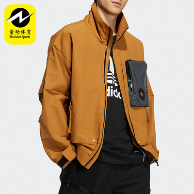 休闲三叶草男子夹克外套