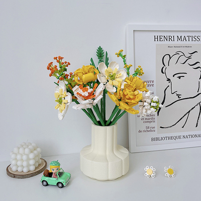 北欧简约陶瓷桌面网红小花瓶