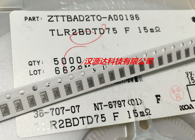 TLR2BDTD15L0F75 KOA原装贴片合金电阻 1206 15L0 0.015R 1% 1W
