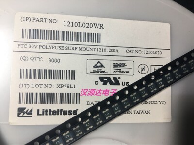 1210L020WR 力特原装贴片自恢复保险丝 1210 0.2A 200MA 30V C字