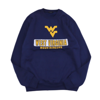 NCAA卫衣oversize男冬季加绒圆领外套秋冬款无帽上衣古着BBOY风女