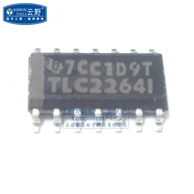 【高科美芯】IC集成电路TLC2264I SOP14贴片 运算放大器 CMOS 轨