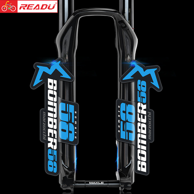 马祖奇58前叉贴纸自行车山地车