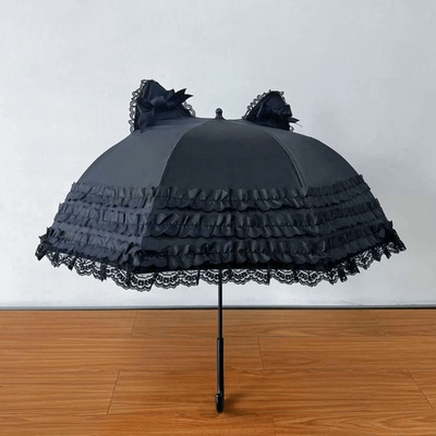 小恶魔伞哥特风少女心日系可爱