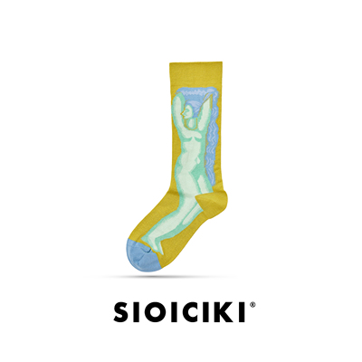 sioiciki情侣棉质中筒袜