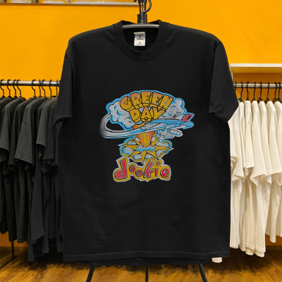 绿日乐队GreenDay专辑《Dookie》欧美潮牌小众设计感潮酷短袖T恤