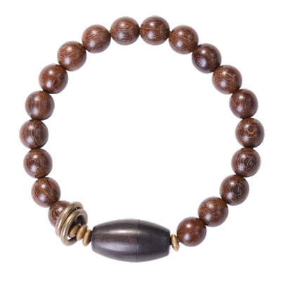 金丝檀木储物守护手串