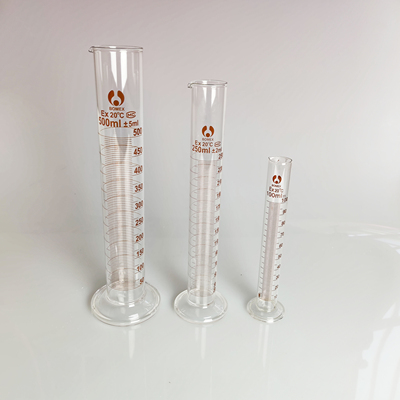 博美量筒直型玻璃量杯 100ml250ml500ml1000mlA级刻度量筒
