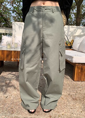 【ALL IN】夏季复古美式显瘦大口袋时尚百搭休闲裤工装裤3272