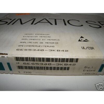 Siemens Simatic S5 6ES5340-3KB42 6ES5 340-3KB42 E: 1 -sealed
