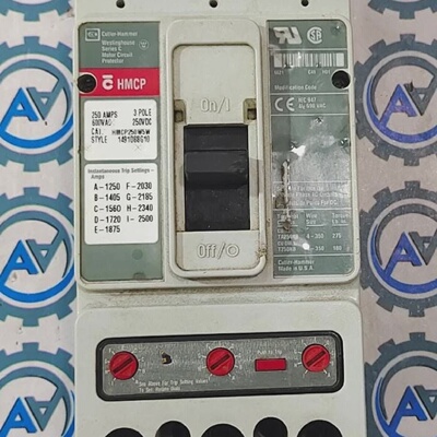 Interruttore Automatico Cutler Hammer HMCP250W5W 3 Poli 250