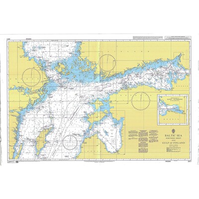 Admiralty 2817 Baltic Sea Northern Sheet And Gulf Of Finland