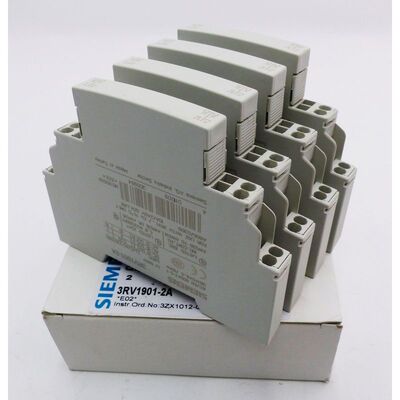 4x Siemens 3RV1901-2A 3RV1 901-2A E:02 Hilfsschalter -unused