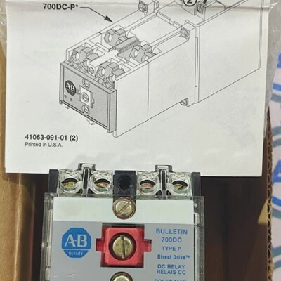 Rel De Corriente Continua Directo Allen Bradley 700DC Tipo P