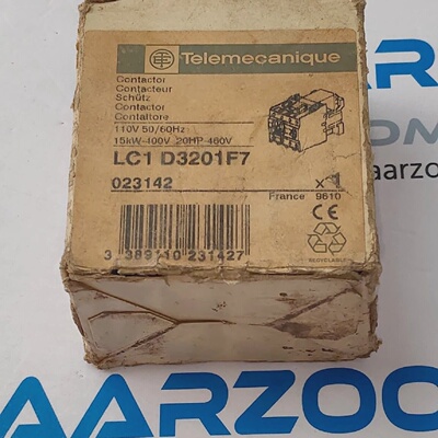 Telemecanique LC1 D3201F7 50A Contatore 110V Bobina 4Pole LC