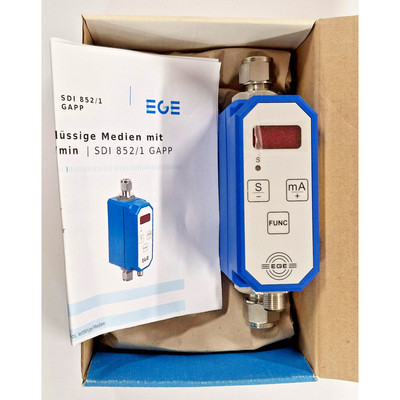 EGE SDI 852/1 GAPP Durchflusssensor - NEU/OVP - worldwide sh