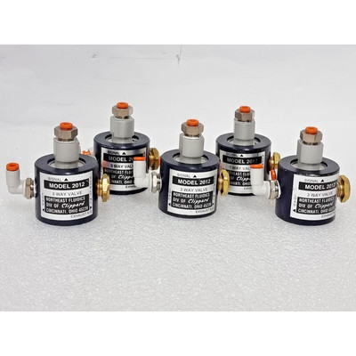 Lof of 5 Northeast Fluidics 2012 3 向阀,二手,_96719