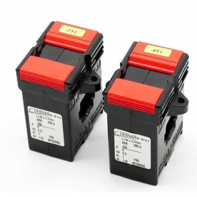 2x Debnar ASK 205.3 Aufsteck - Stromwandler / Plug-on curren