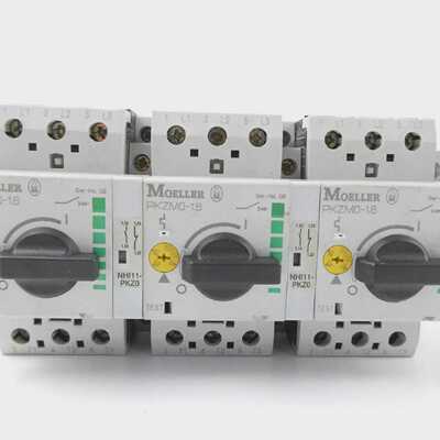 3x MOELLER PKZM016  NHI11PKZ0 MOTORSCHUTZSCHALTER  set of 3