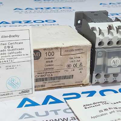 CX18 ALLEN BRADLEY 100CX18KF10 3poliger Schtz 32A 220230V
