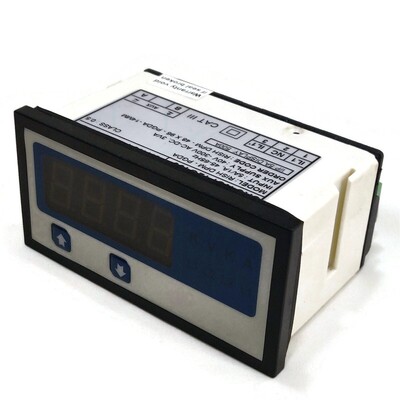 1 Phase Programmable Rish Digital Panel Meter. Type PGDA. Ma