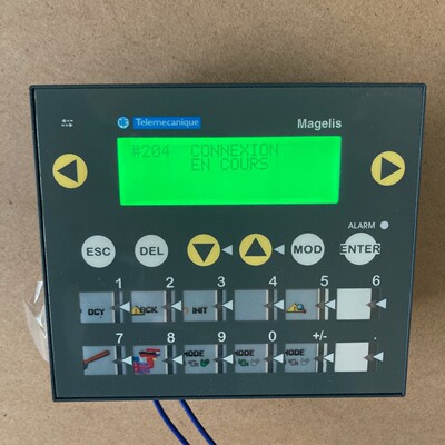 1x Schneider Electric XBT-R411 Display Tastatur HMI Control