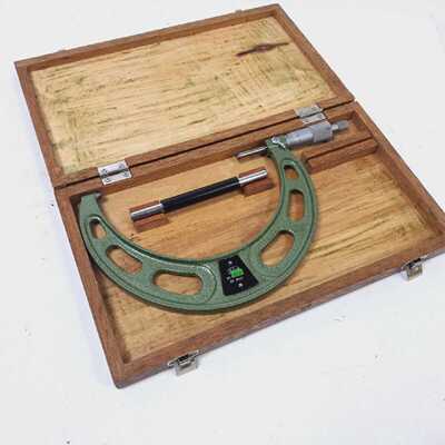 Helios 125150mm 001mm Messschraube Mikrometer Bgelmessschrau