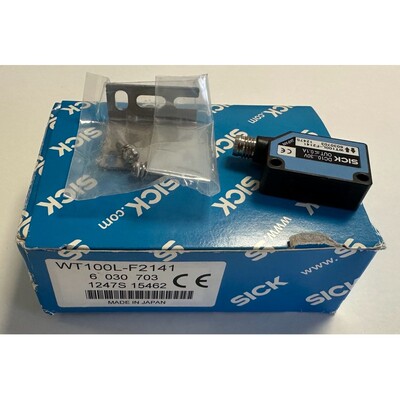 Sick Miniatur-Lichtschranke Laser WT100L-F2141 / 6030703 Neu