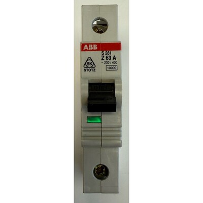 ABB Sicherungsautomat 1-polig / 63A / ~230/400V / S281-Z63A