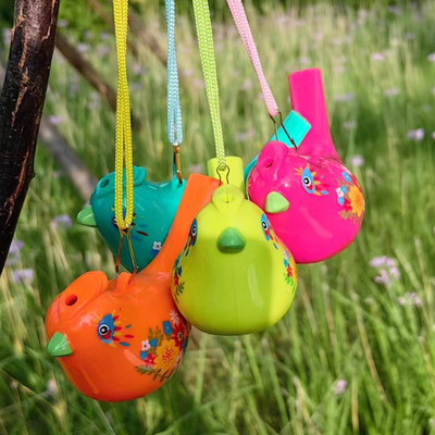 水鸟口哨彩绘口琴音乐鸟笛喇叭