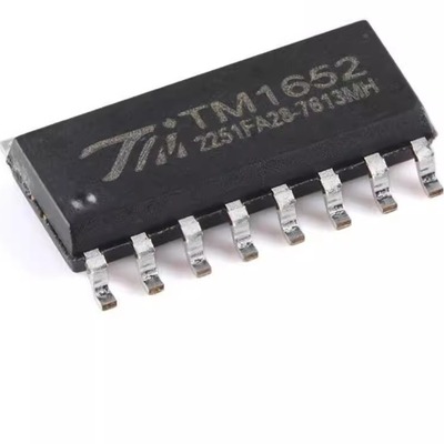 全新 TM1652 SOP-16 LED(发光二极管/数码管/点阵屏)驱动控制IC